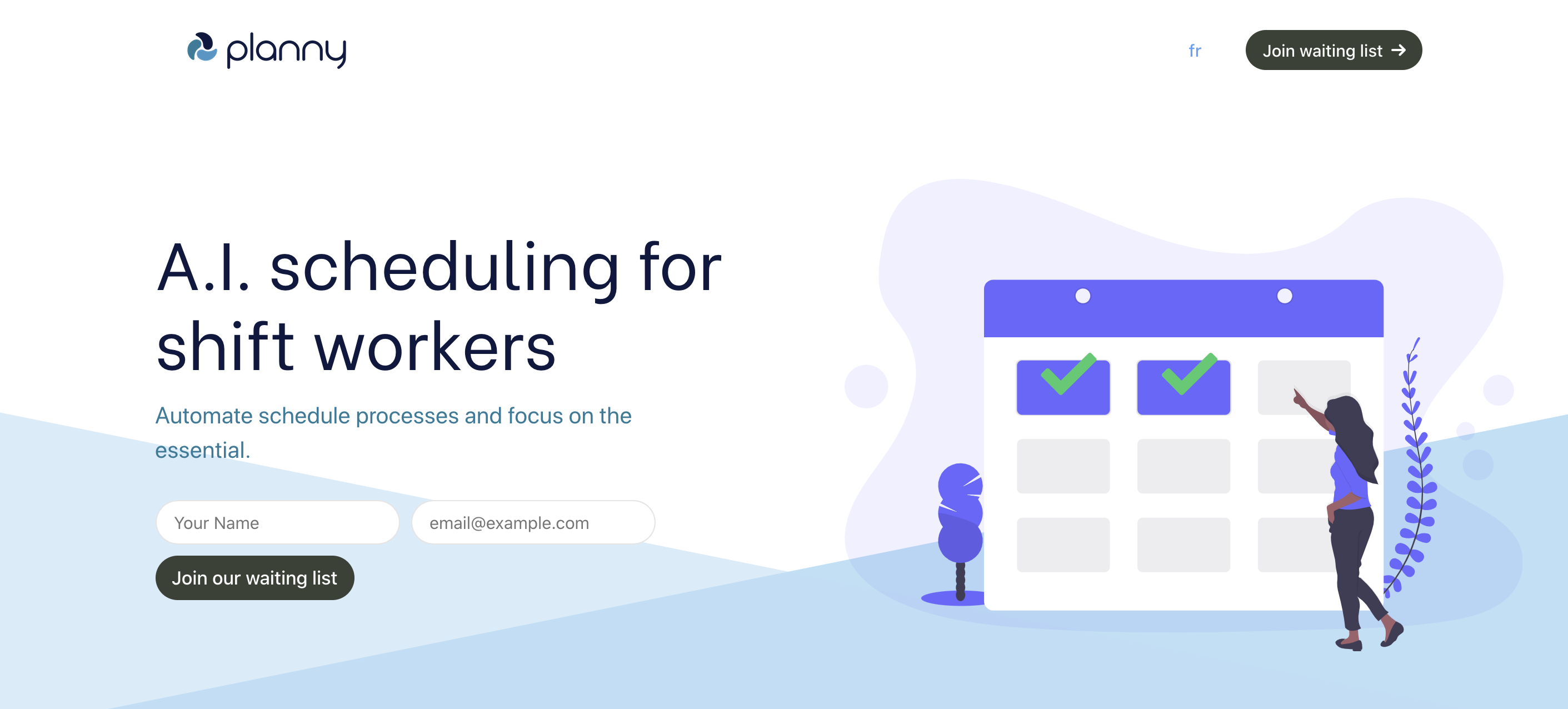 Planny: Workforce management for the future of work